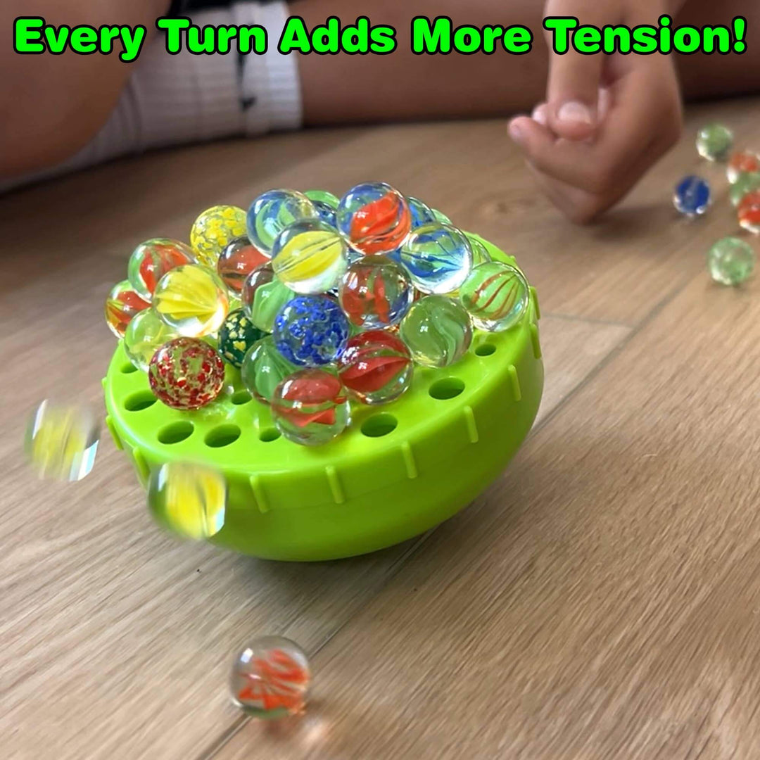 WobbleBall, Marble Balance Game for Kids, Include 50 Marbles ...
